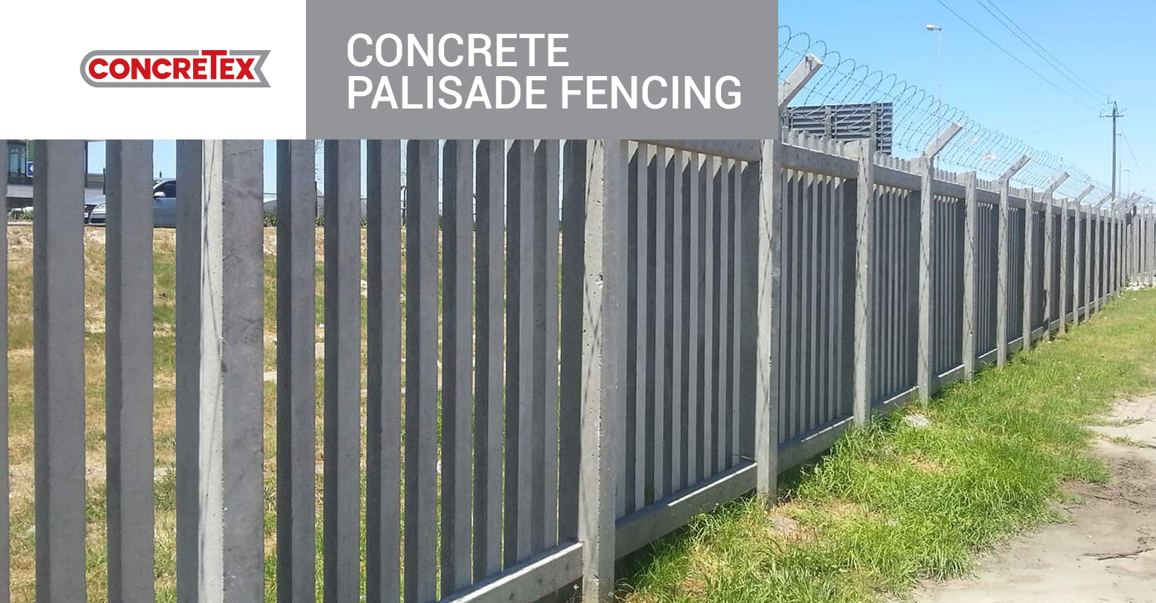 Concrete Palisade Fencing Solutions Cape Town | Concretex
